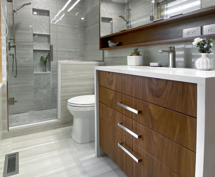 Modern, Decorative Vent Cover | Floor Register - Brushed Chrome – kul ...